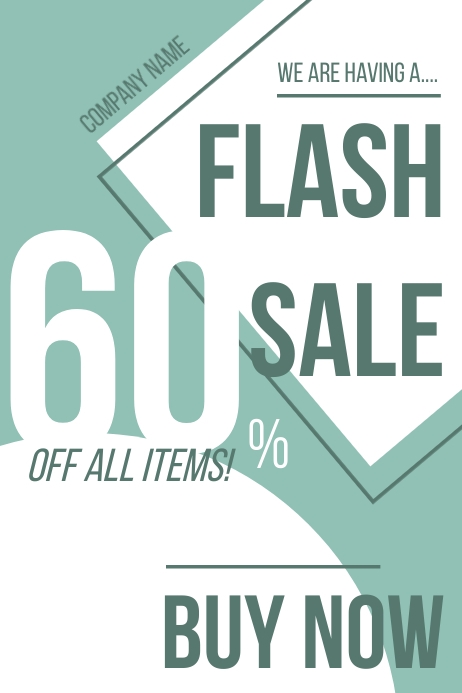Flash Sale Flyer Template | PosterMyWall