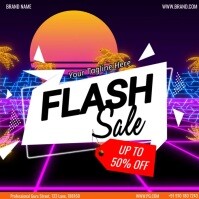 flash sale advertisement Template | PosterMyWall