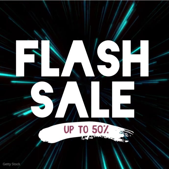 Copy of flash sale instagram animated video (1) | PosterMyWall