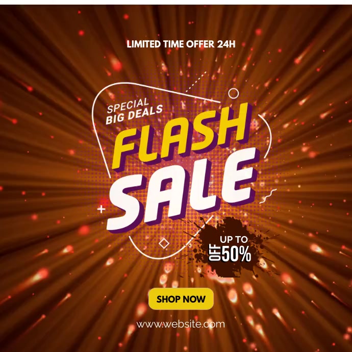 Copy of Flash sale offer | PosterMyWall