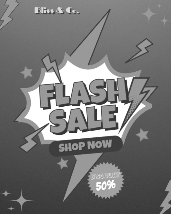Flash sale retail flyer, Special offer, Special sale ad, Mega sale ...