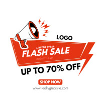 flash sale template | PosterMyWall