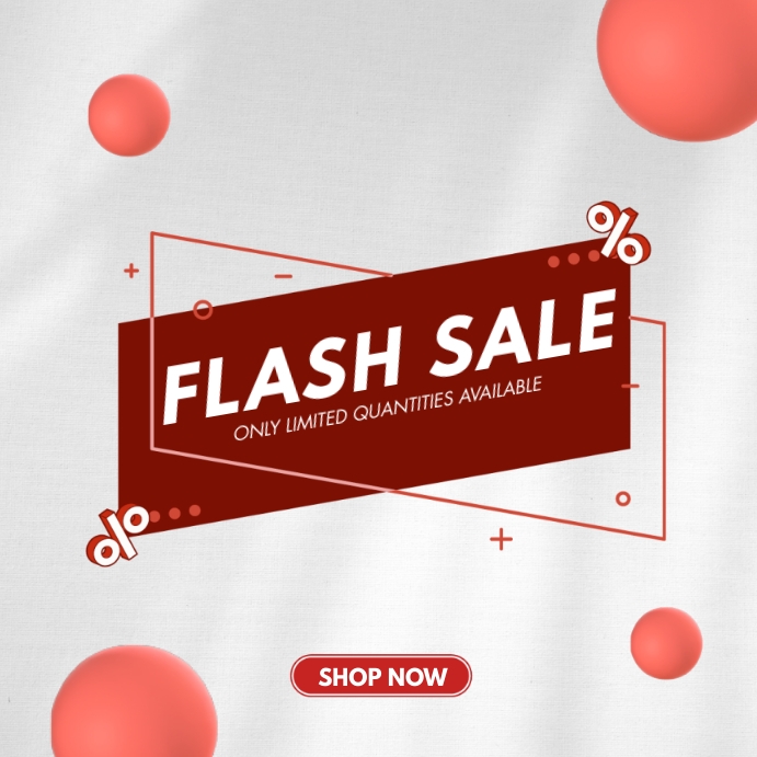 flash sale retail template | PosterMyWall