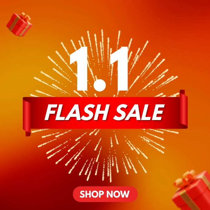 flash sale retail template | PosterMyWall