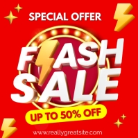 flash sale retail template | PosterMyWall