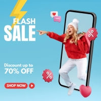 flash sale retail template | PosterMyWall