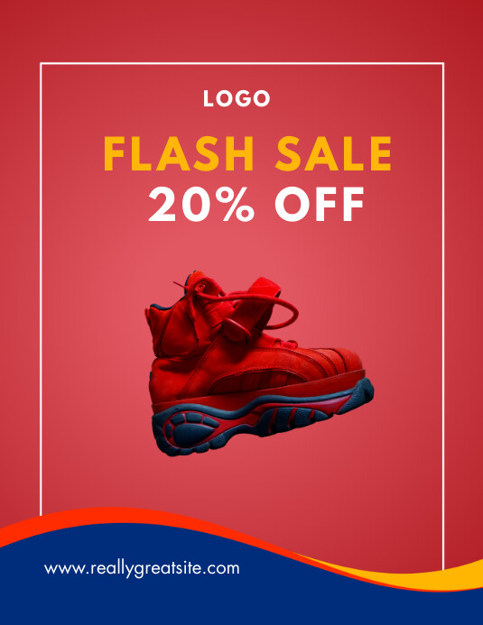 Plantilla de flash sale retail template | PosterMyWall