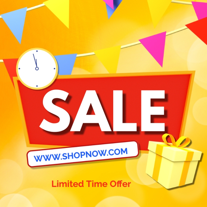 flash sale retail template | PosterMyWall