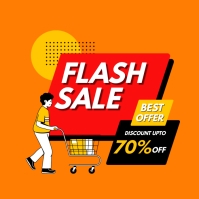 flash sale retail template | PosterMyWall