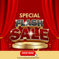 flash sale retail template | PosterMyWall