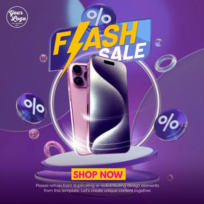 Copy of Flash Sale Social media Promo Template | PosterMyWall