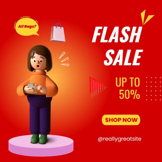 flash sale template | PosterMyWall