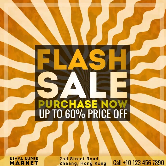 flash sale template | PosterMyWall
