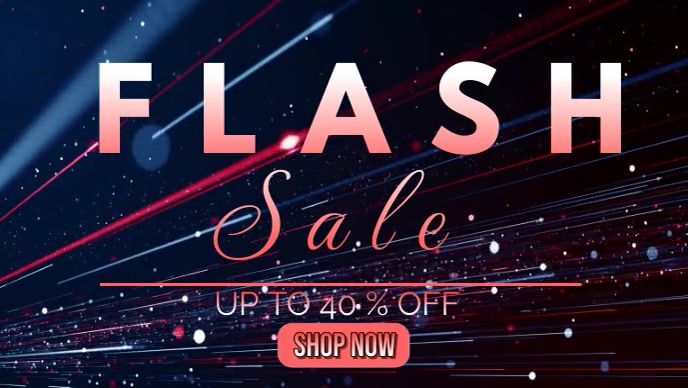 FLASH SALE UP TO 40 % OFF Template | PosterMyWall