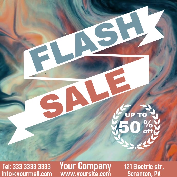 Flash Sale video ad instagram Template | PosterMyWall
