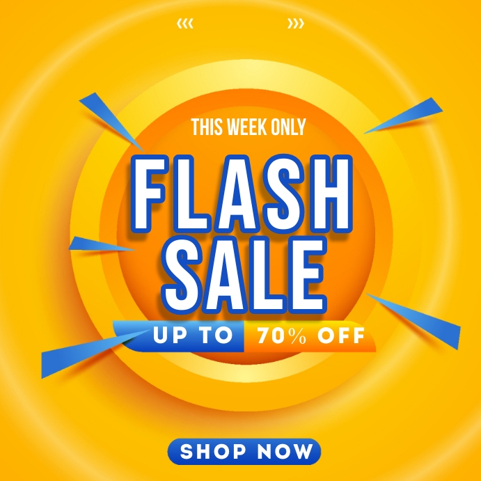 Flash Sales Background DESIGN Template | PosterMyWall