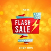 Flash Sales Background DESIGN Template | PosterMyWall