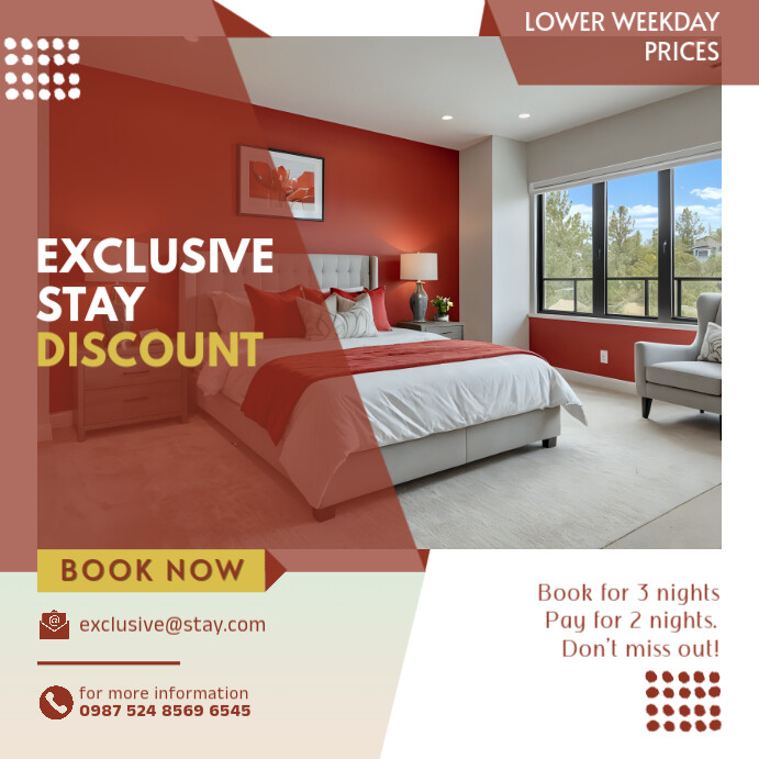 flash stay sale Template | PosterMyWall