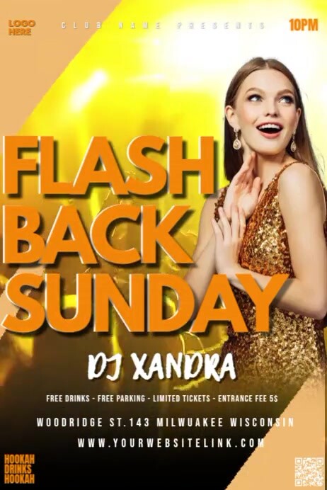 Plantilla de Flashback Sunday Concert | PosterMyWall