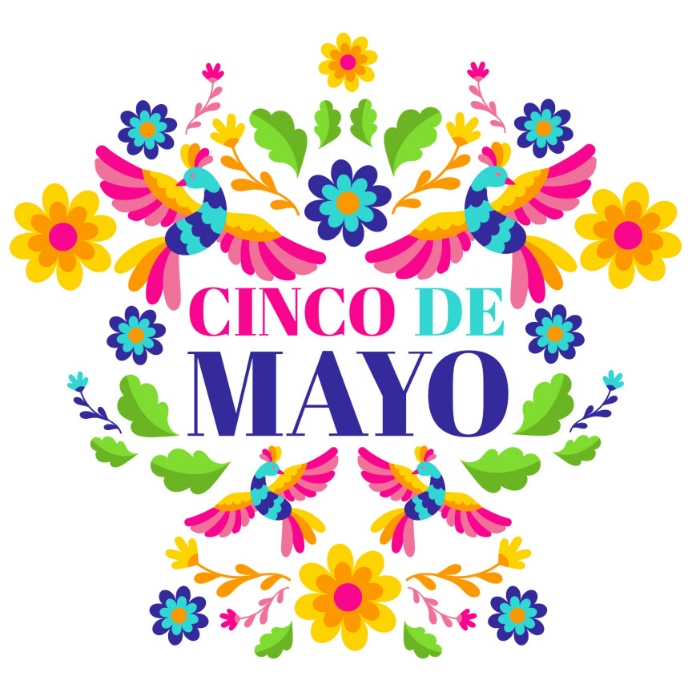 Flat design Cinco de mayo theme Template | PosterMyWall