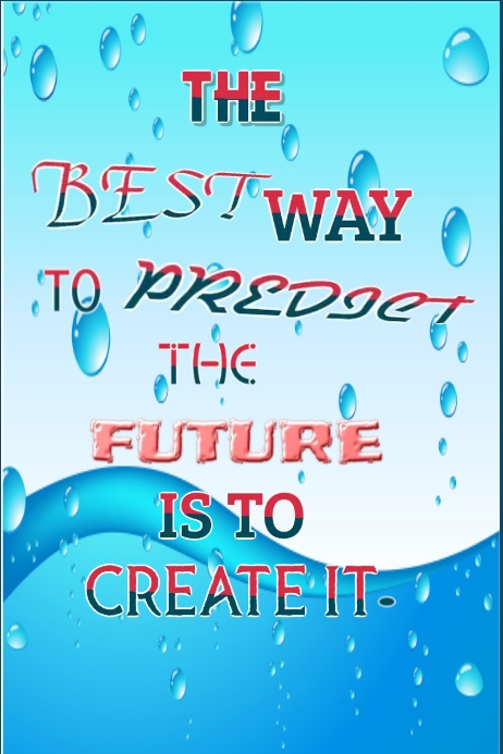 FLAT DESIGN MOTIVATION POSTER TEMPLATE | PosterMyWall