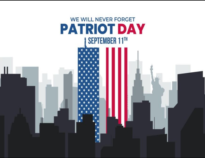 Flat illustration September 11 patriot day Template | PosterMyWall