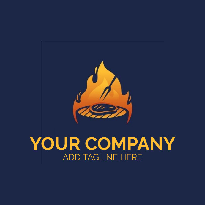 Flat vector design of logo Template | PosterMyWall