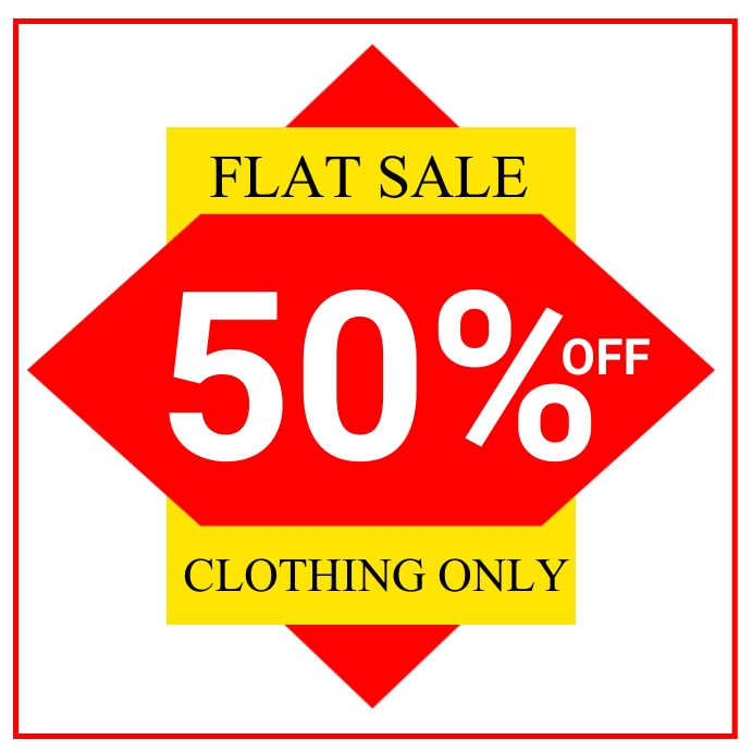 flat sale template | PosterMyWall