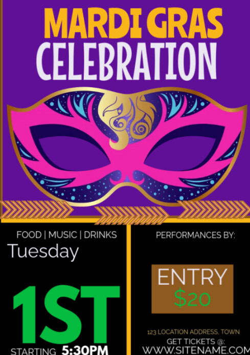 Flayer design Template | PosterMyWall