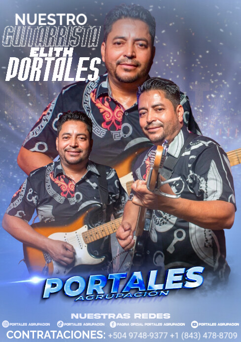 Flayers portales Agrupación Template | PosterMyWall