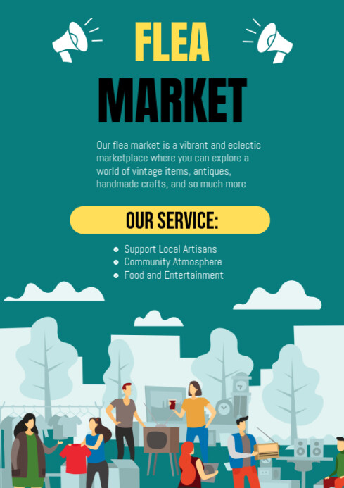 flea market Template | PosterMyWall