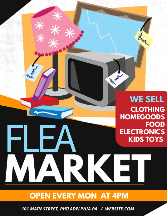 Flea Market Template | PosterMyWall