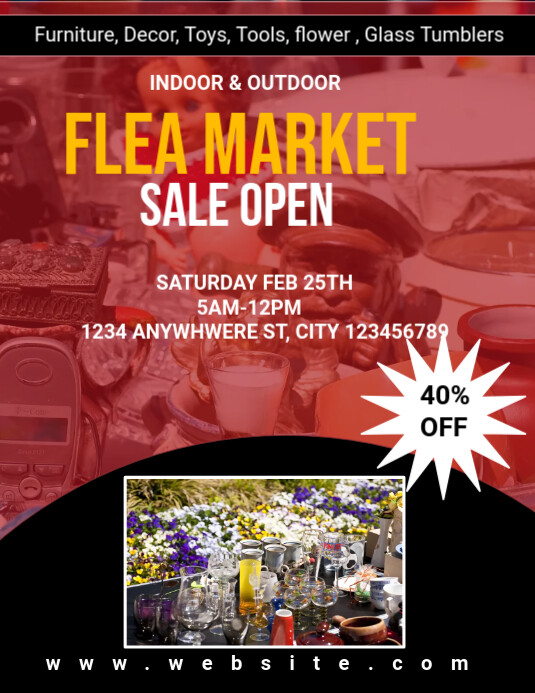 flea market Template | PosterMyWall
