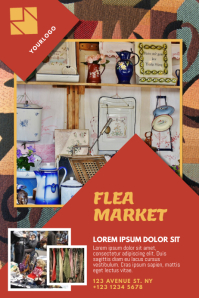 Flea Market Poster Flyer Template | PosterMyWall
