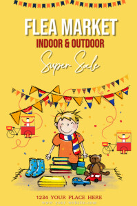 FLEA MARKET POSTER Template | PosterMyWall