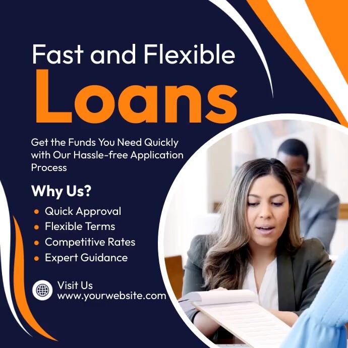 Flexible Loans Template | PosterMyWall