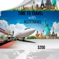 Flight Template | PosterMyWall