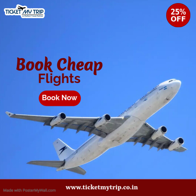 Flight Ticket Template | PosterMyWall