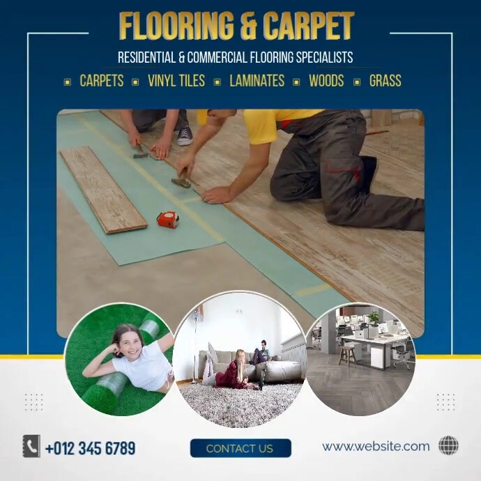 flooring and carpet Template | PosterMyWall