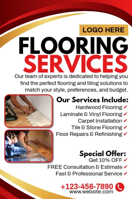Flooring Services Ads Template | PosterMyWall