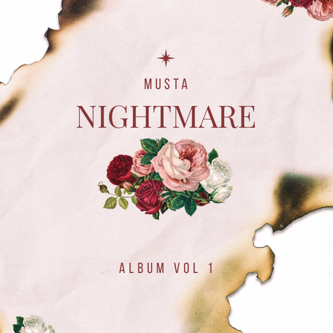 Szablon Floral Album Cover | PosterMyWall