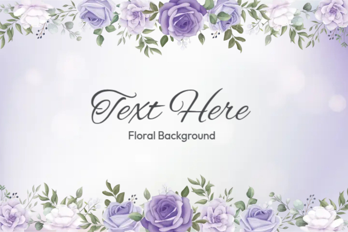 Floral Background Ads Template | PosterMyWall