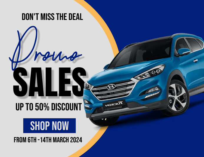 Floral Car Promo Sales Flyer (us Letter) Template | PosterMyWall