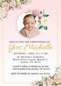 Christening Template | PosterMyWall