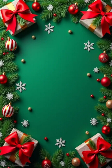 Floral Christmas Template | PosterMyWall