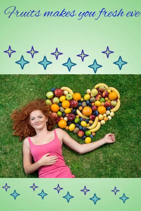 Plantilla de Floral Diet Poster | PosterMyWall