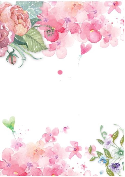 floral flower border Template | PosterMyWall
