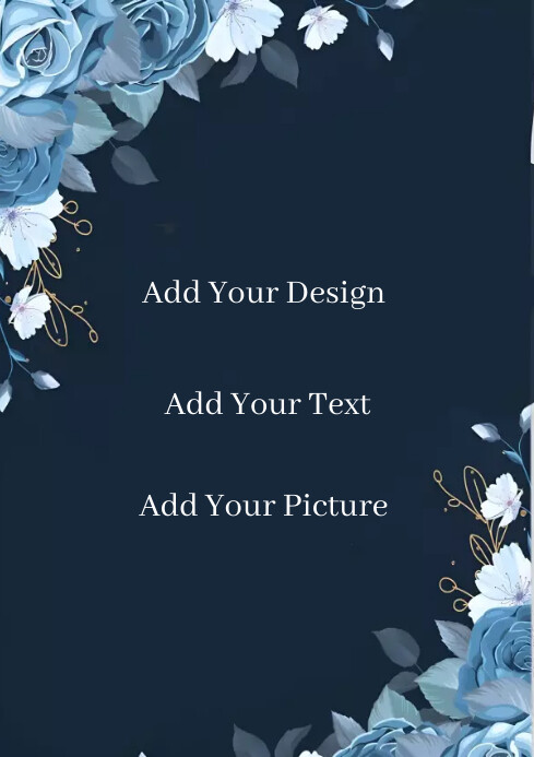 Floral Frame Template | PosterMyWall
