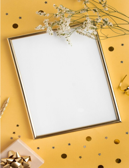 Copy of floral frame template | PosterMyWall