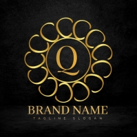 Gold Frame Logo Template | PosterMyWall